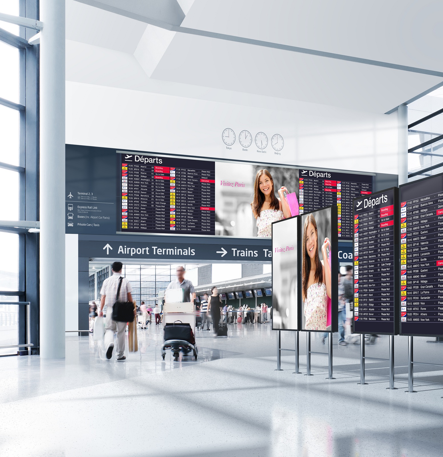 NEC Display Solutions mostra il futuro dei display a Passenger Terminal ...