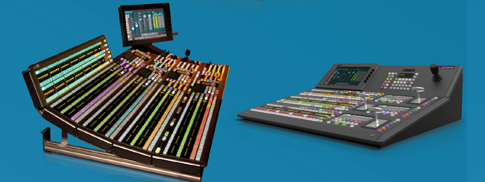 Il mixer video Grass Valley K-Frame nella demo room di Video Progetti ...