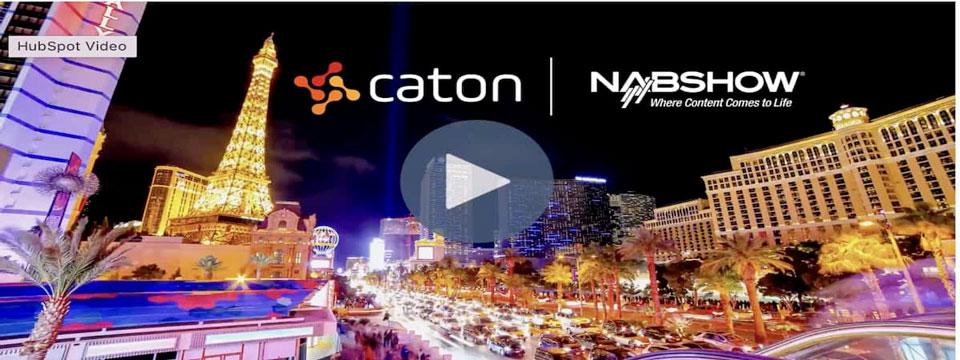 Caton Technology riduce i costi con la soluzione broadcast IP basata su ...